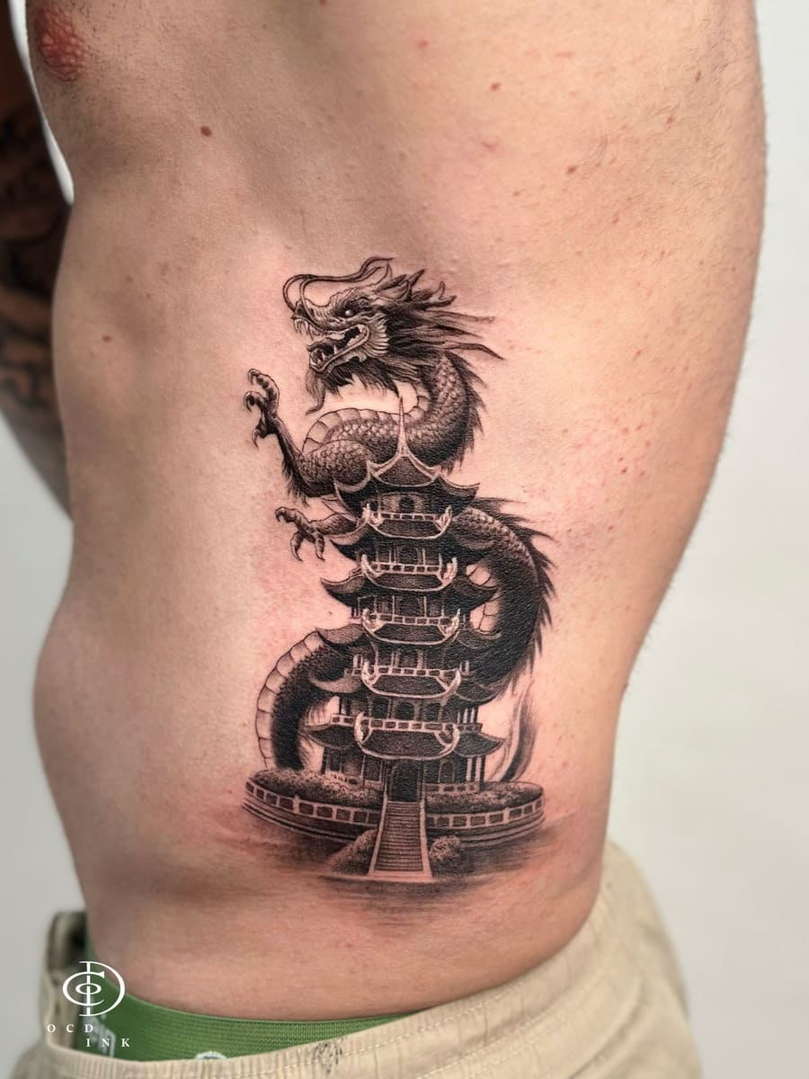 Asian-Inspired Tattoo | OCD Ink Studio